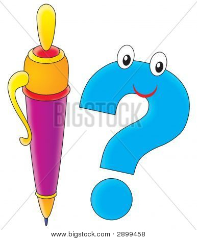 Pencil Question Mark Image & Photo (Free Trial) | Bigstock