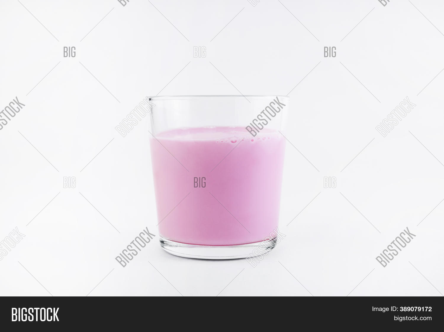 Pink Milk Drink Milk Image & Photo (Free Trial) | Bigstock