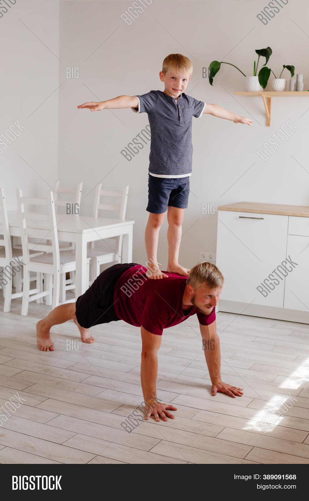 Father Son Play Sports Image & Photo (Free Trial) | Bigstock