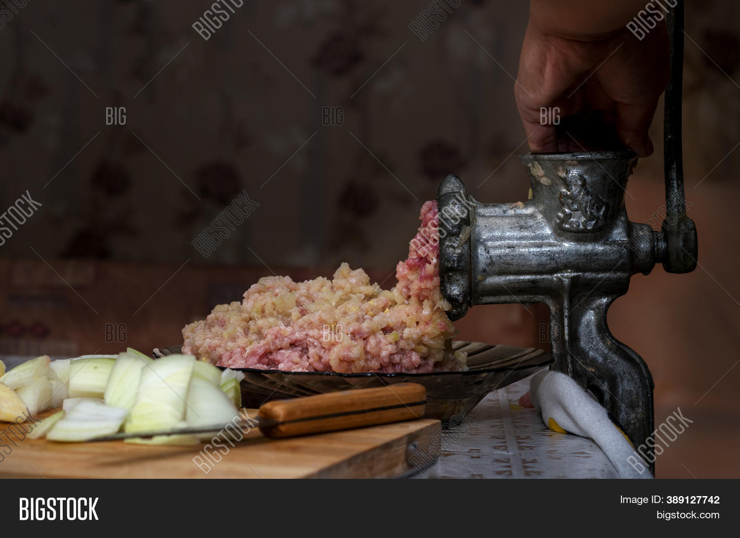 Cooking Healthy Minced Image & Photo (Free Trial) | Bigstock