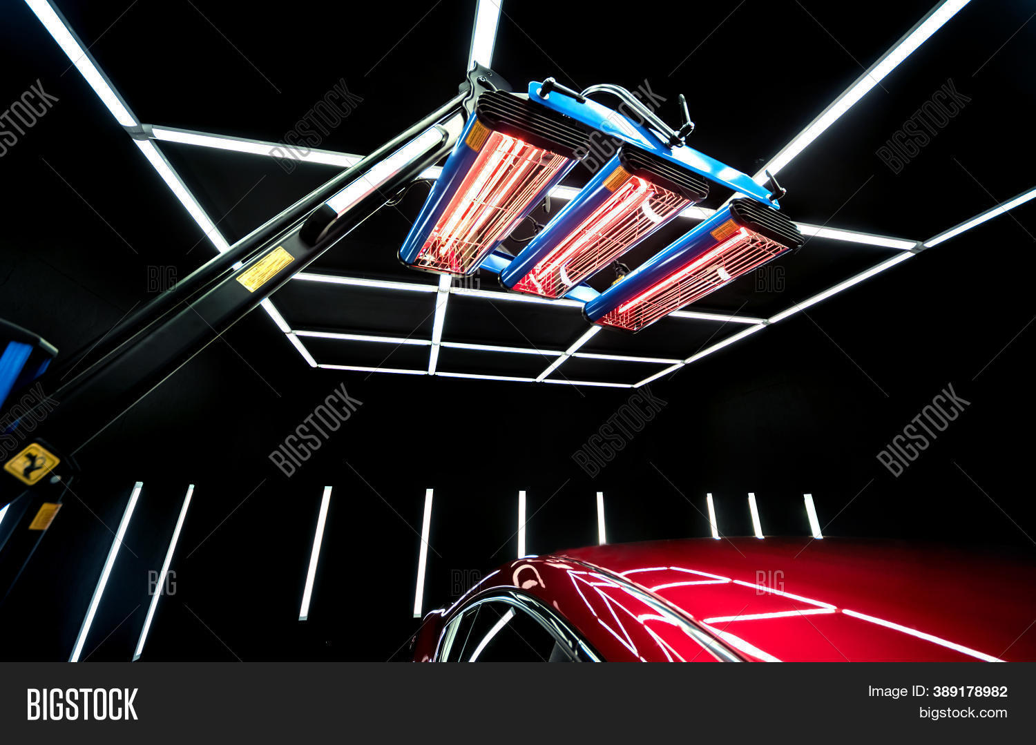 Infrared Lamps Drying Image & Photo (Free Trial) | Bigstock
