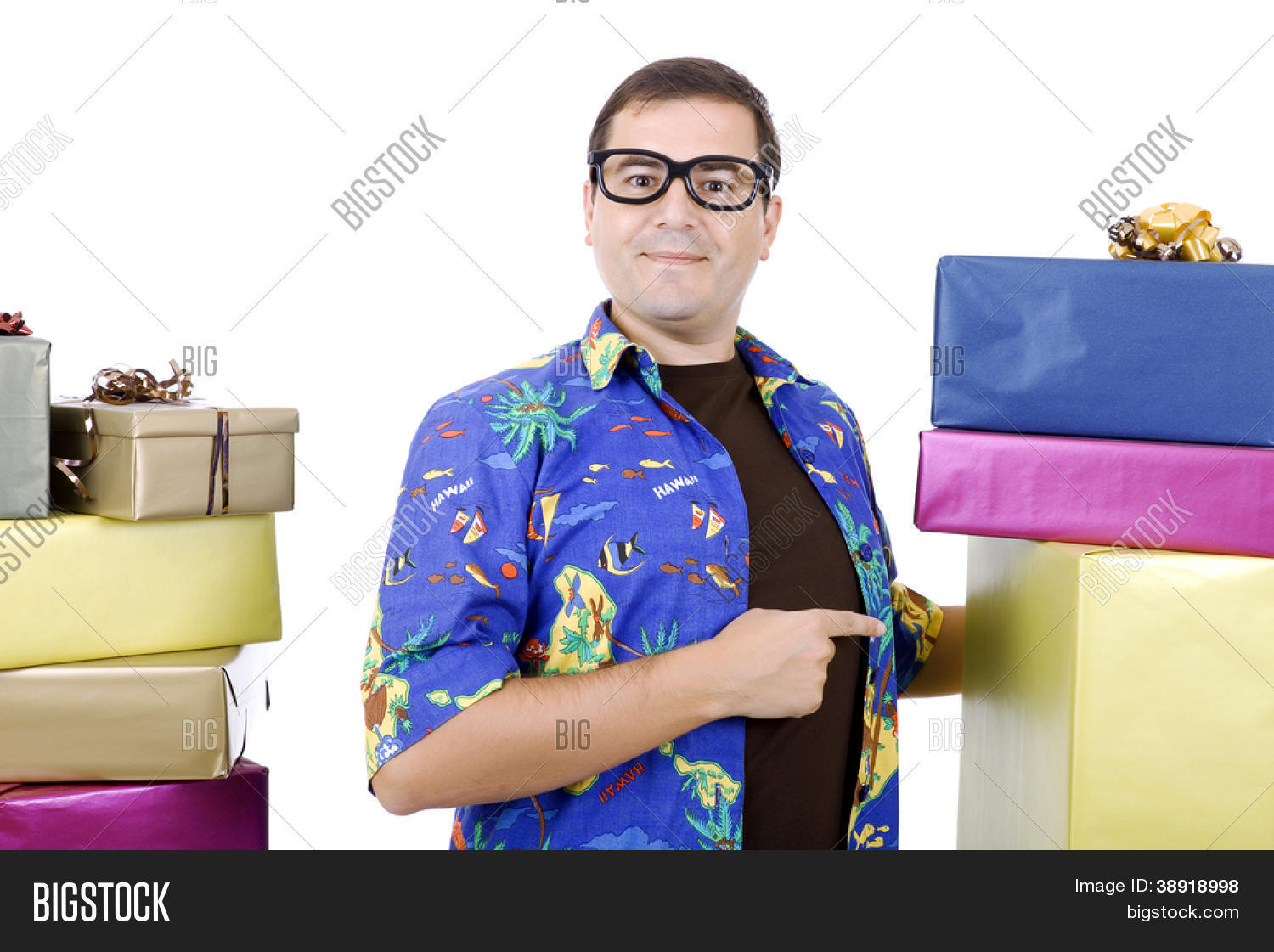 Happy Silly Salesman Image & Photo (Free Trial) | Bigstock
