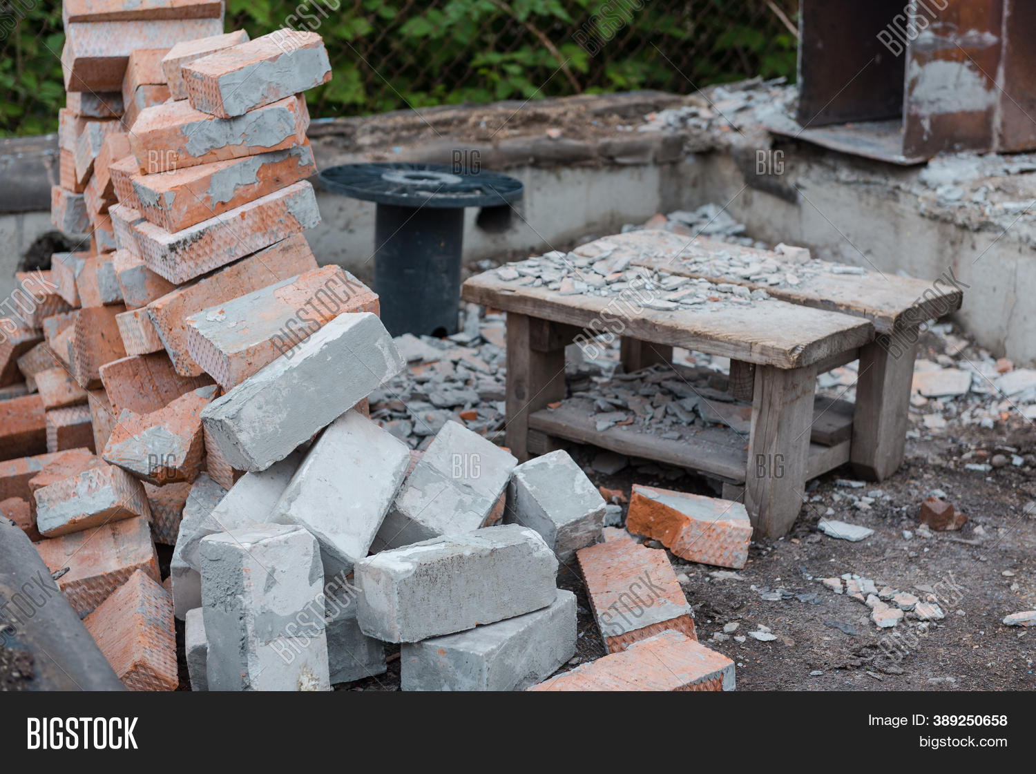 Scrap Bricks. Image & Photo (Free Trial) | Bigstock