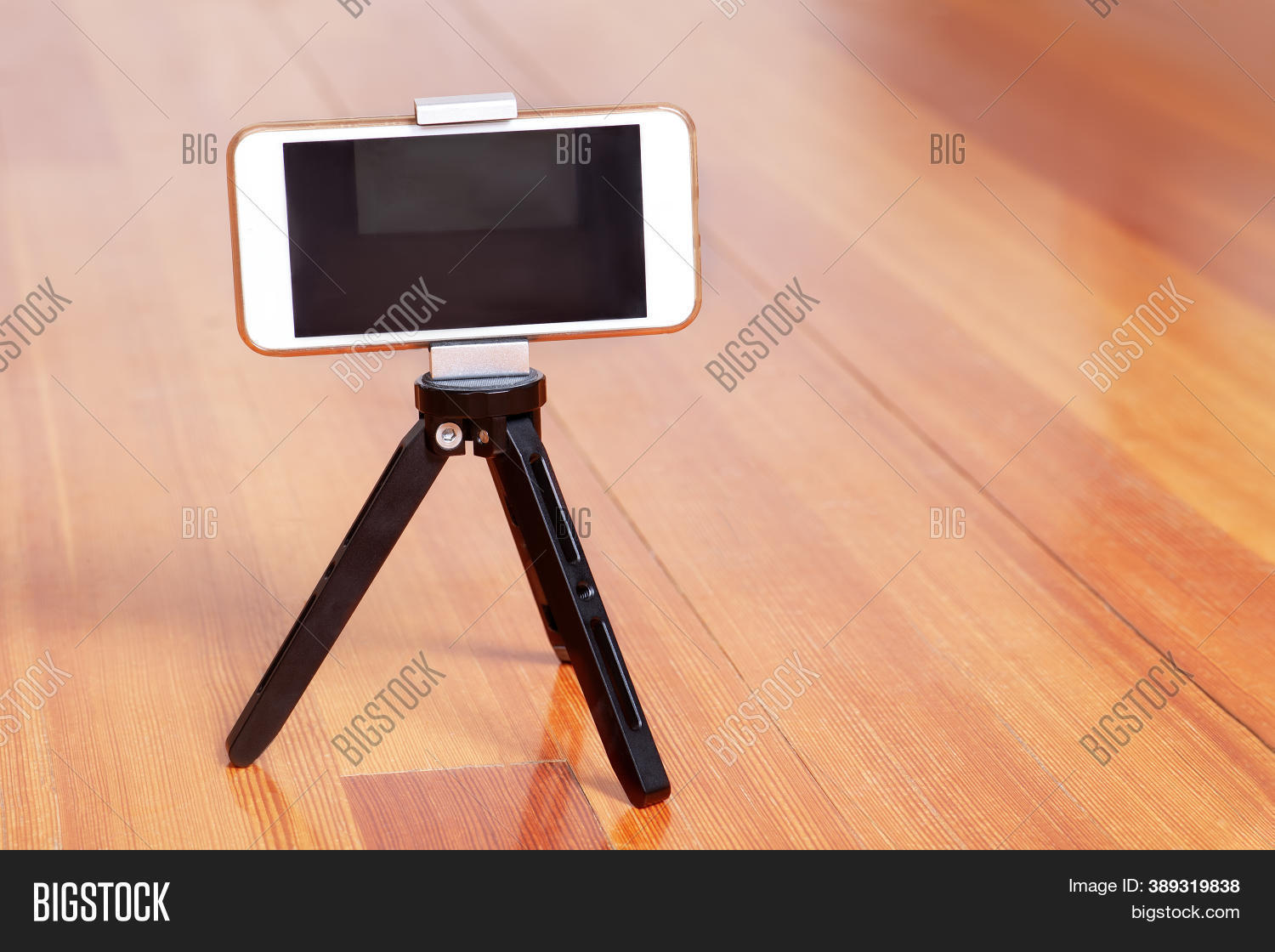 Mobile Phone Standing Image & Photo (Free Trial) | Bigstock