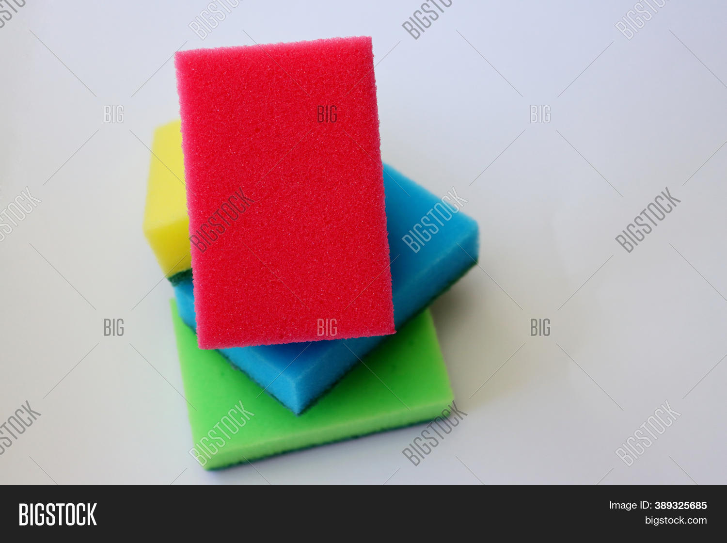 Multi-colored Sponges Image & Photo (Free Trial) | Bigstock