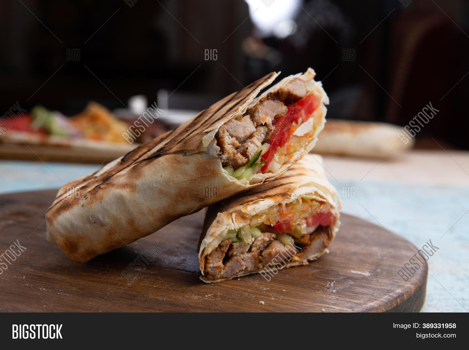 Shawarma Sandwich Gyro Image & Photo (Free Trial) | Bigstock