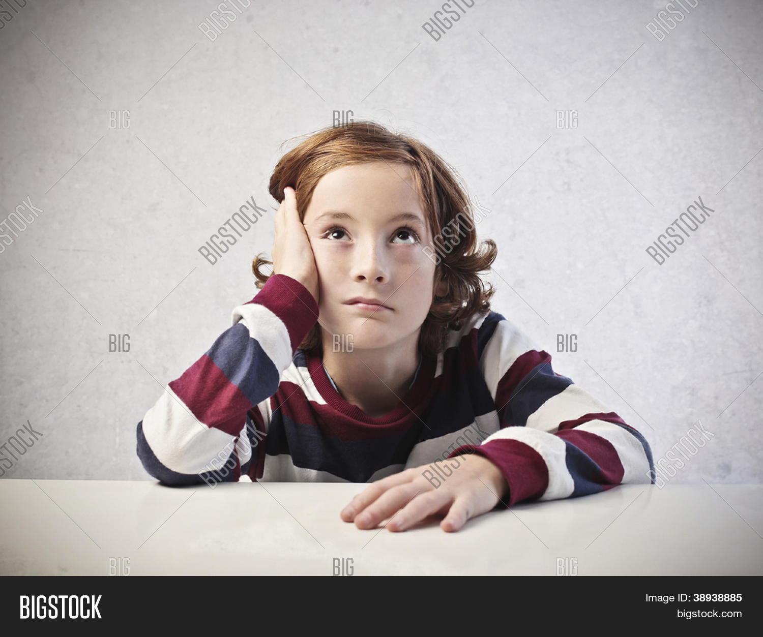 Bored Red Child Image & Photo (Free Trial) | Bigstock