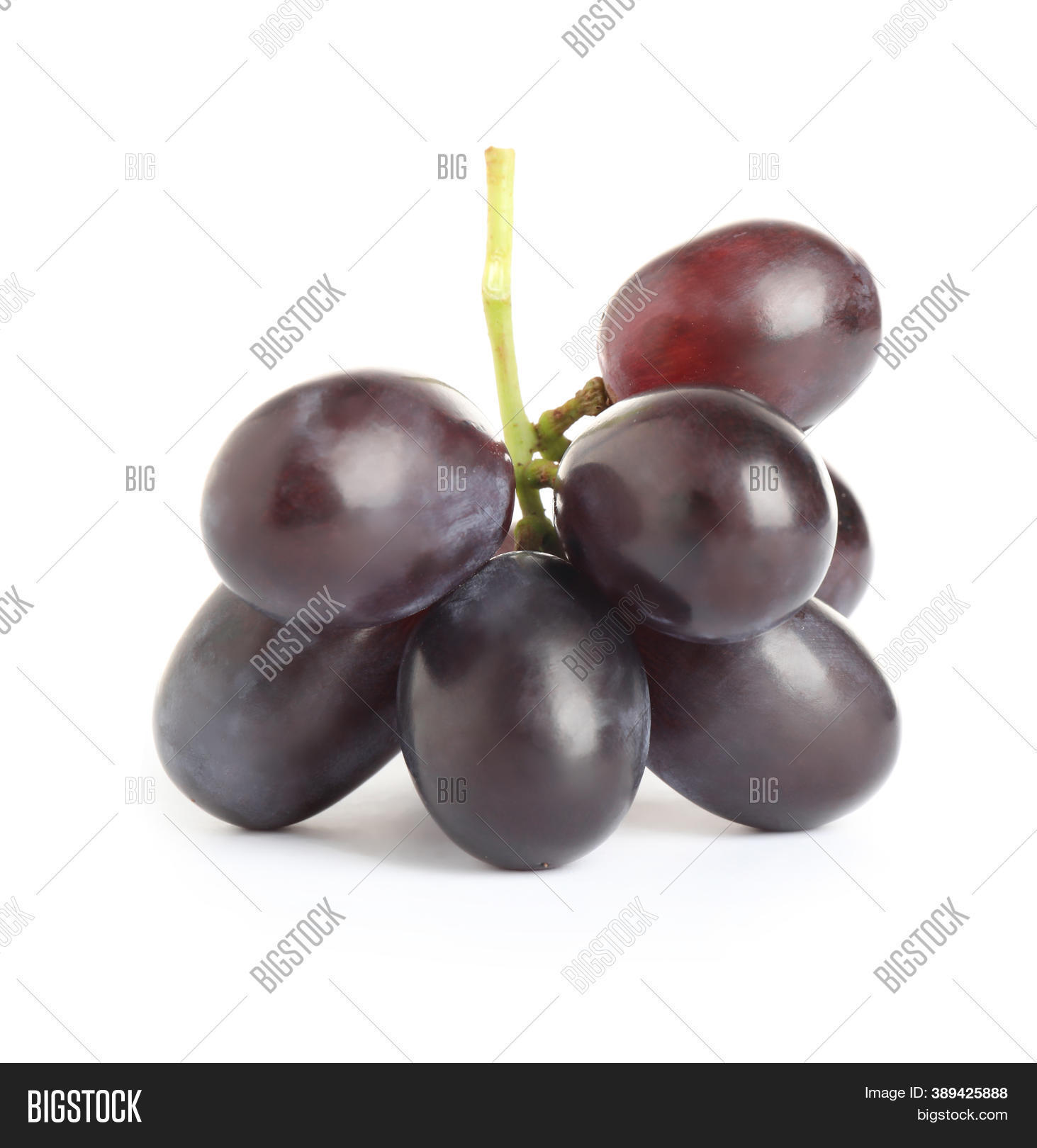 Bunch Purple Grapes Image & Photo (Free Trial) | Bigstock