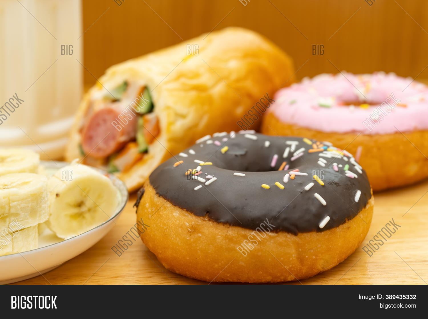 Heavy Breakfast Donuts Image & Photo (Free Trial) | Bigstock