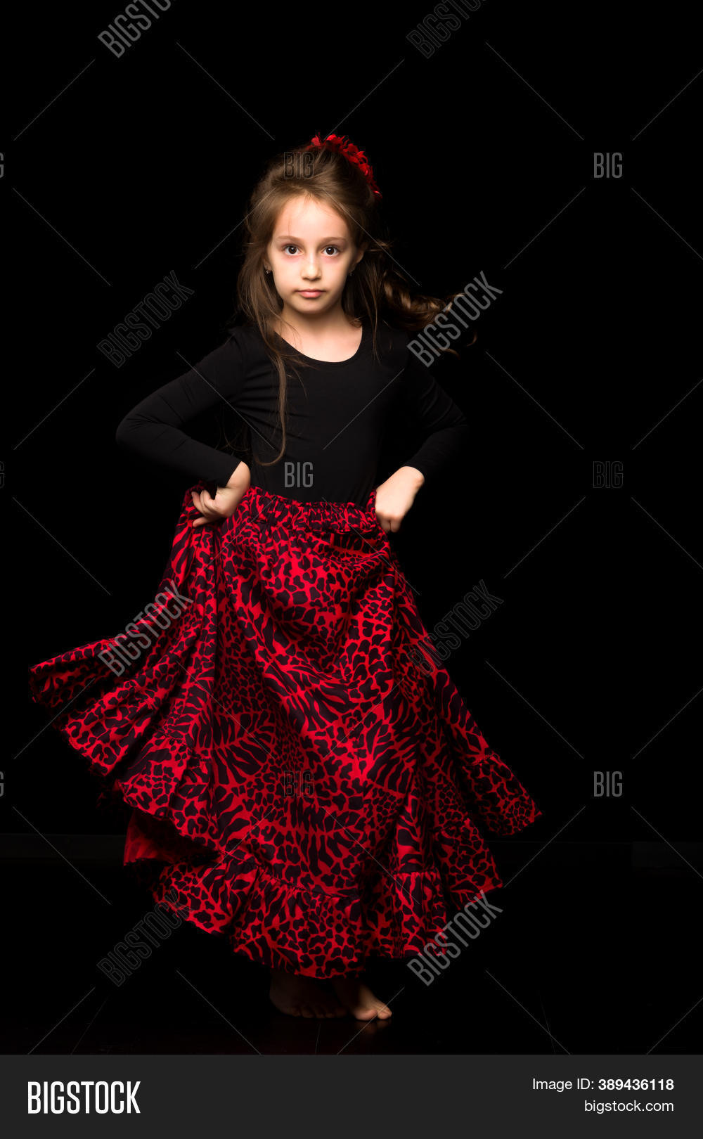 Charming Girl Dancing Image & Photo (Free Trial) | Bigstock