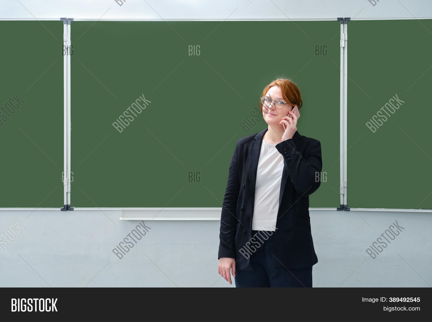 School Teacher Talks Image & Photo (Free Trial) | Bigstock