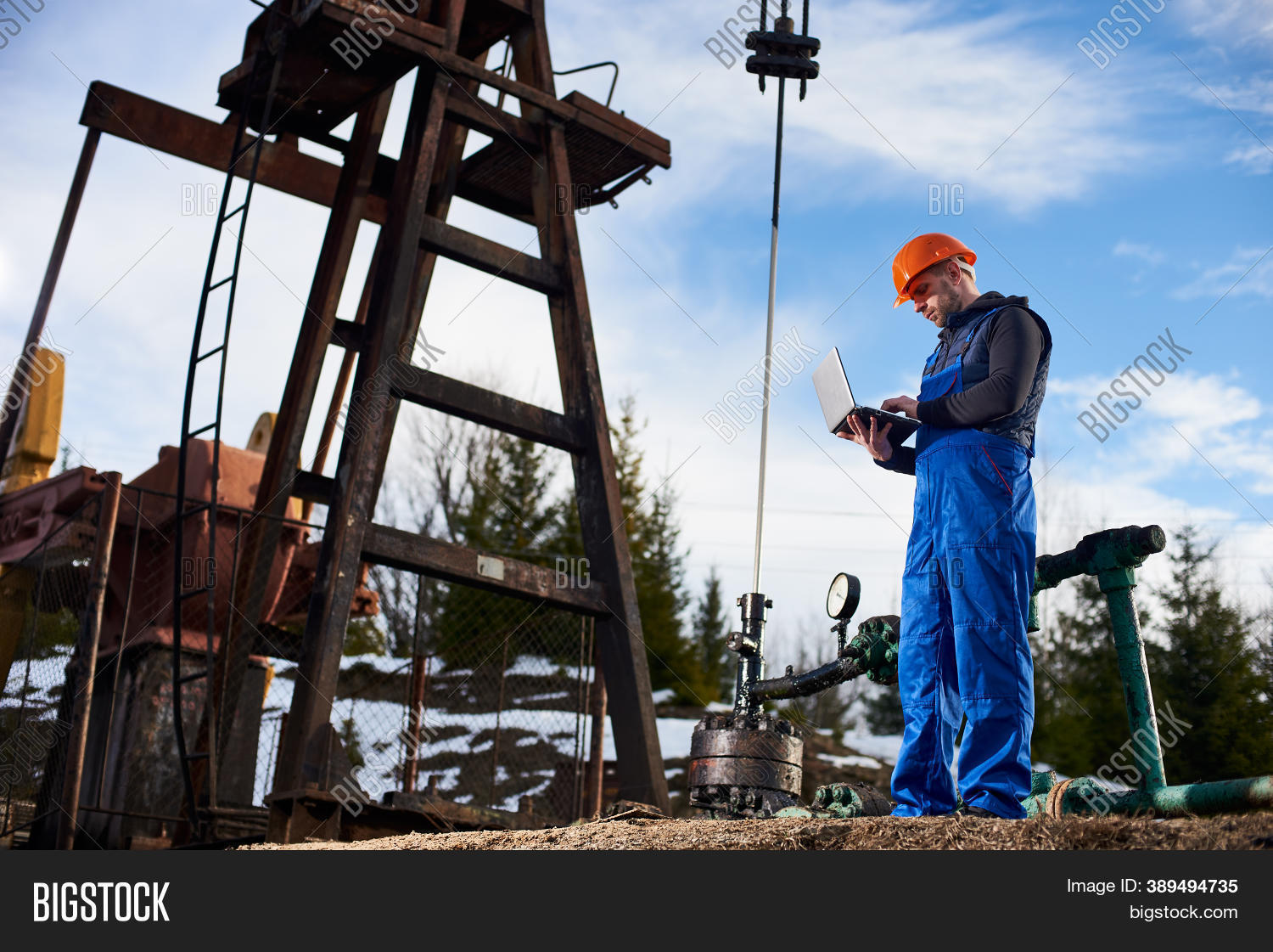Oil Engineer, Wearing Image & Photo (Free Trial) | Bigstock