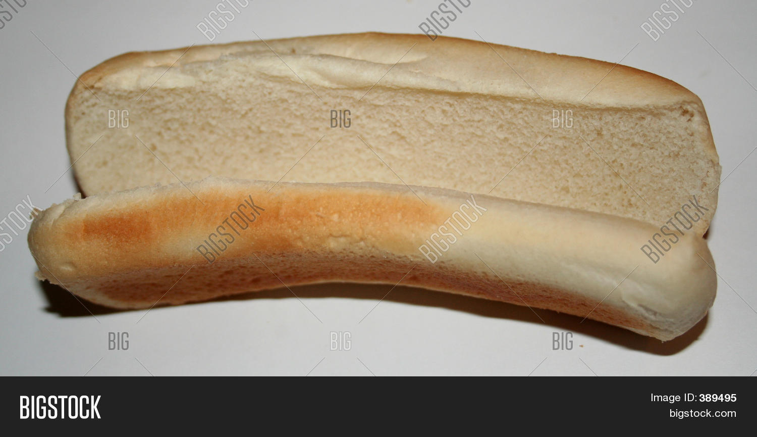 Empty Hot Dog Bun Image & Photo (Free Trial) | Bigstock