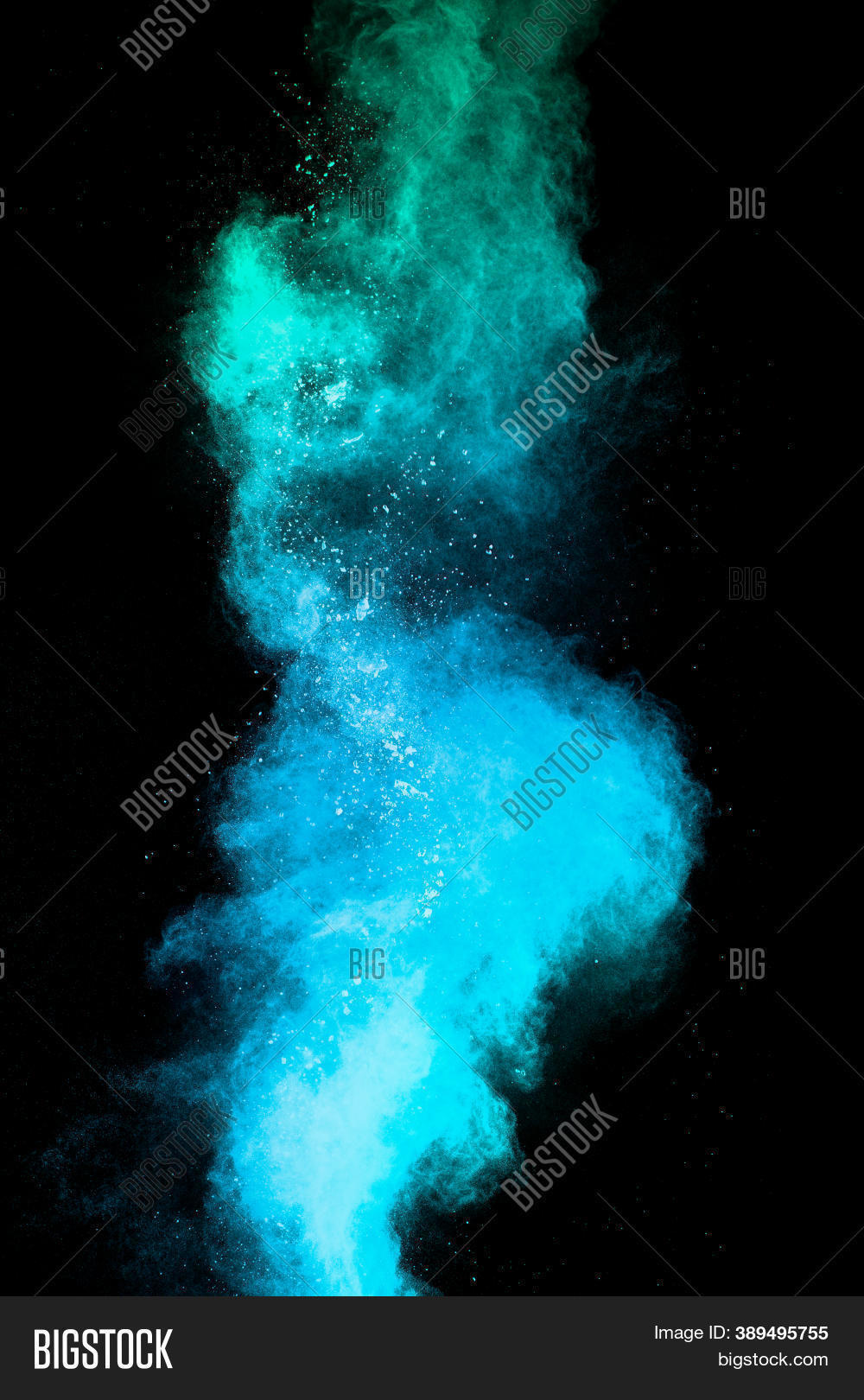 Launched Blue Dust Image & Photo (Free Trial) | Bigstock