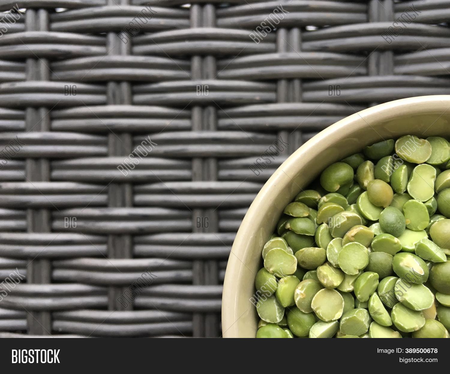 Plate Green Peas On Image & Photo (Free Trial) | Bigstock