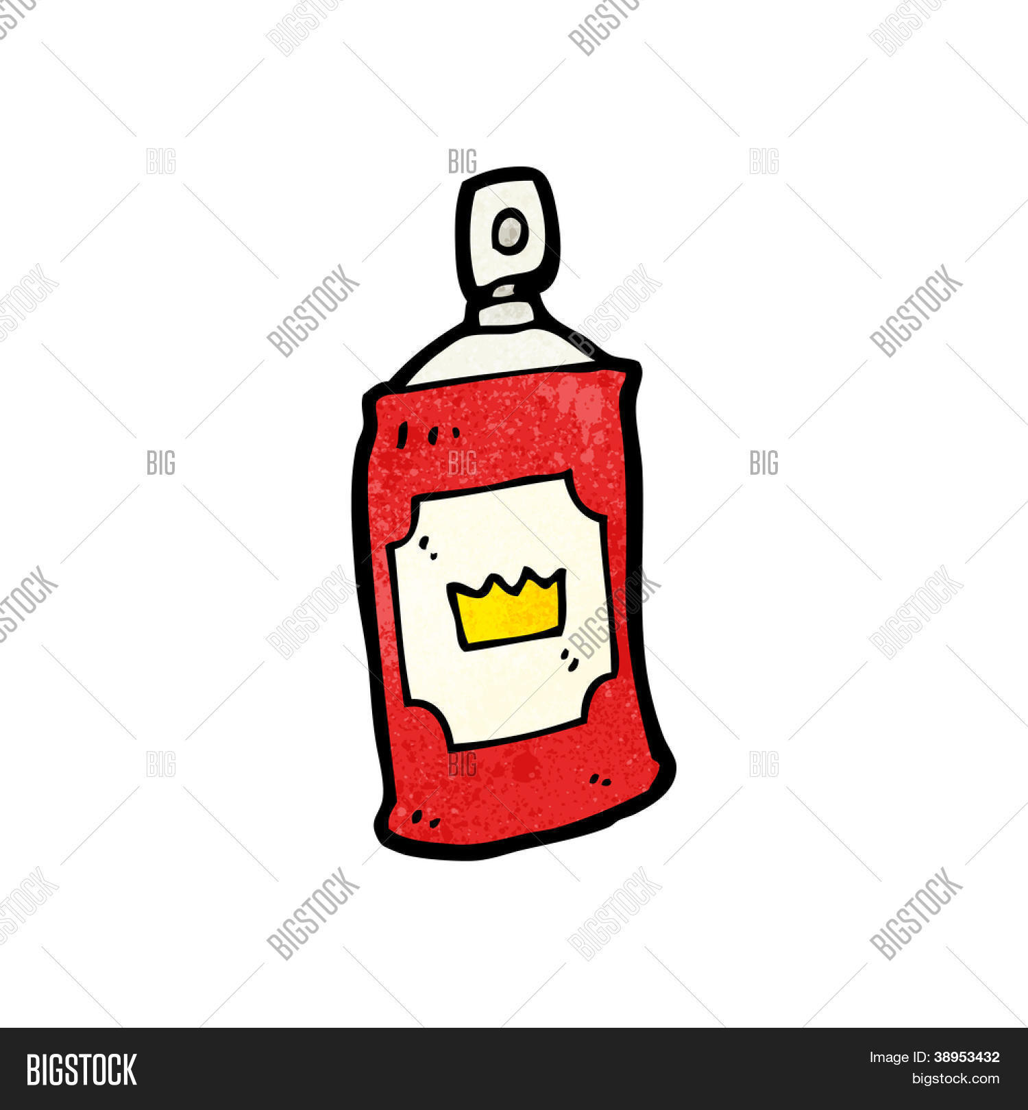 Cartoon Spray Paint Vector & Photo (Free Trial) | Bigstock