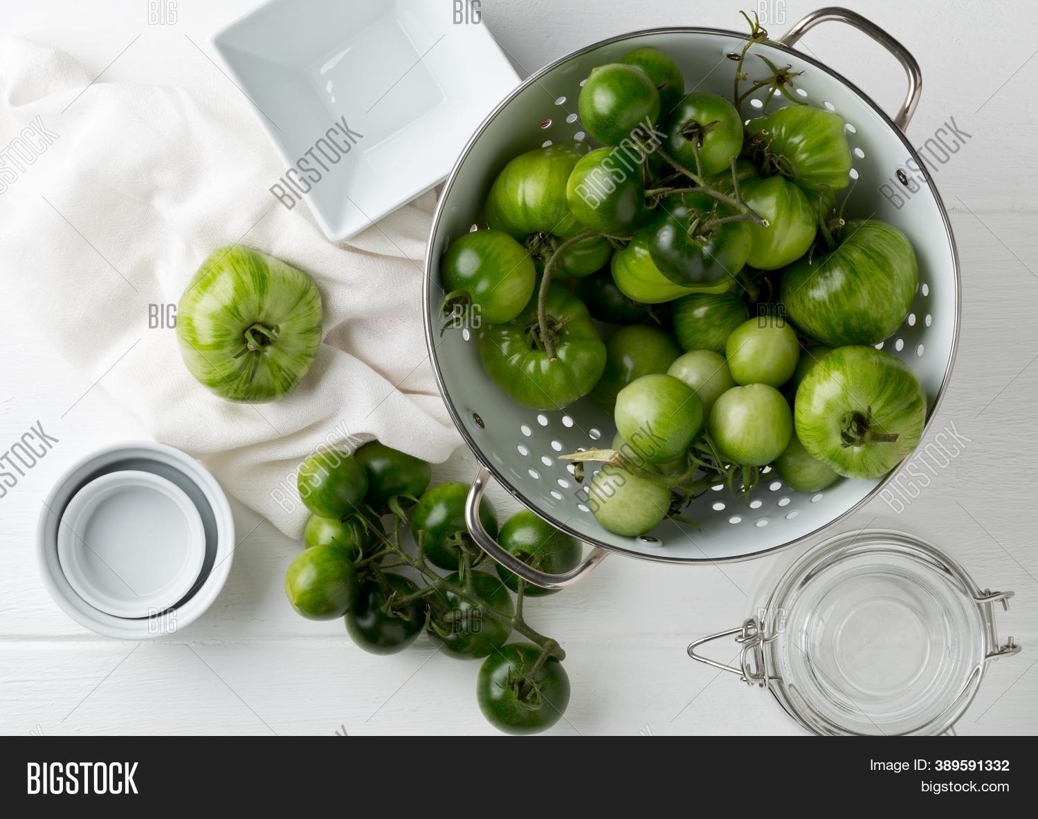 Unripe Green Tomatoes Image & Photo (Free Trial) | Bigstock