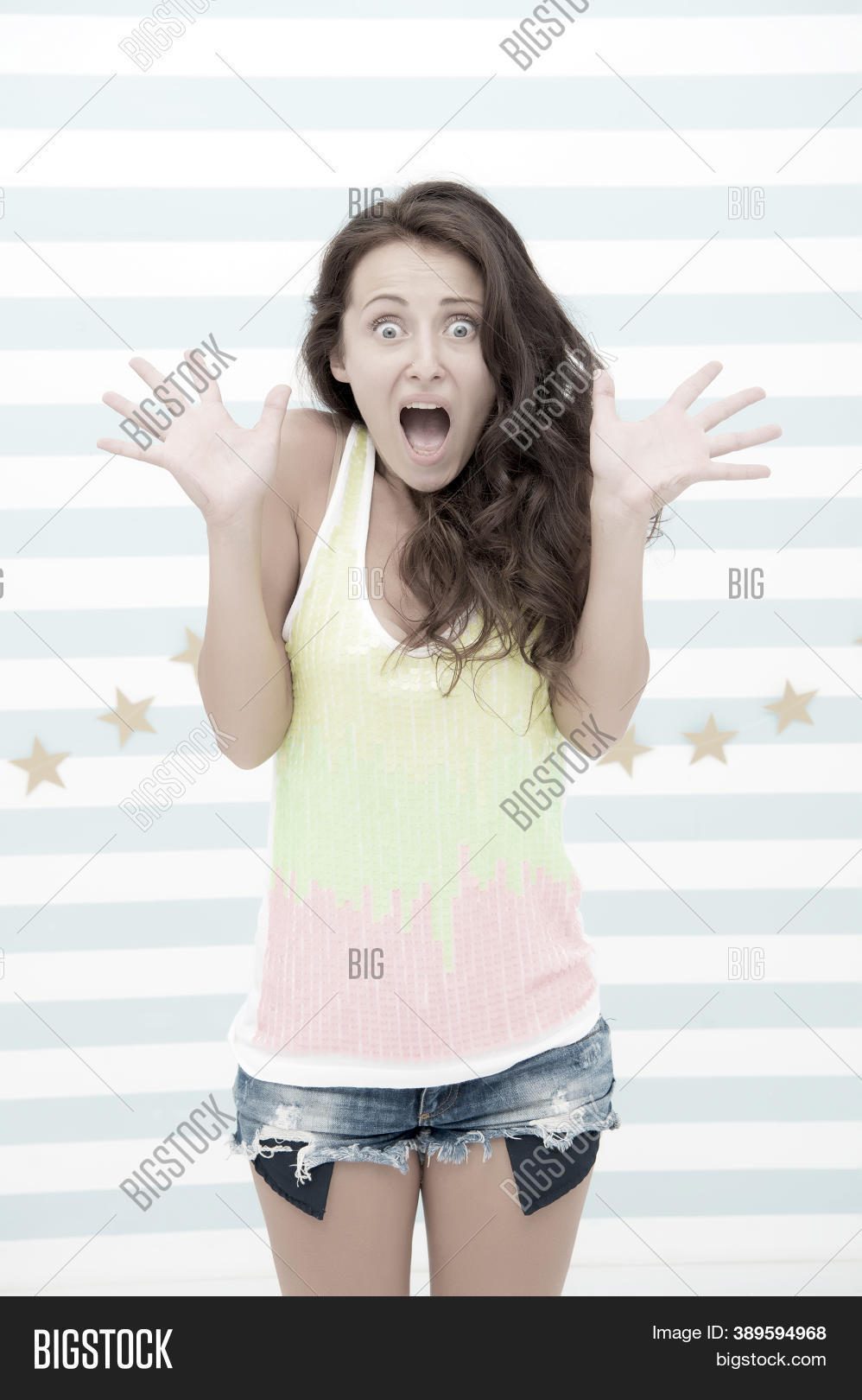 Help. Scared Woman Image & Photo (Free Trial) | Bigstock