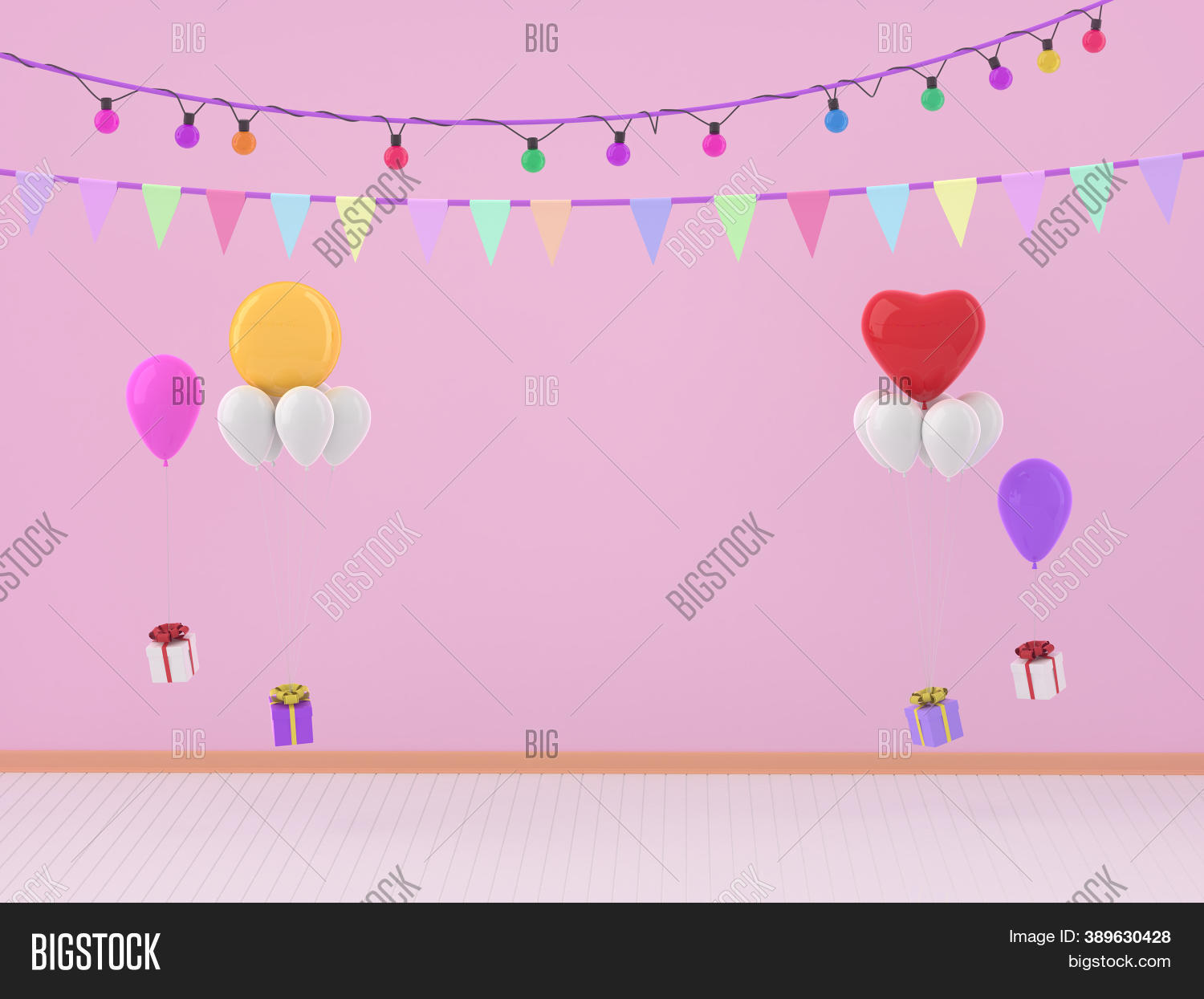 Empty Party Room Image & Photo (Free Trial) | Bigstock