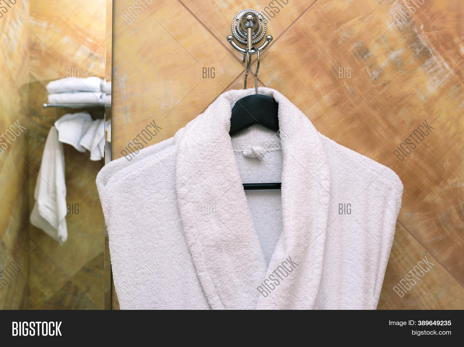White Robe Hangs On Image & Photo (Free Trial) | Bigstock