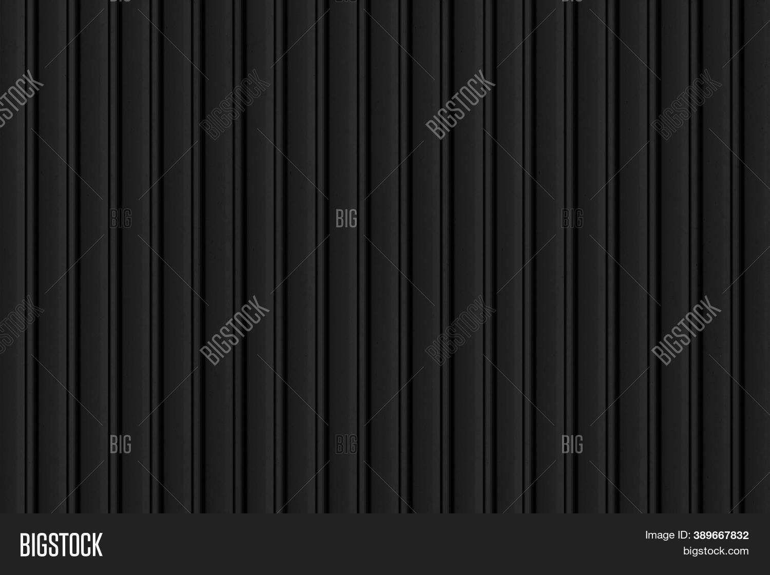 Black Corrugated Metal Image & Photo (Free Trial) | Bigstock