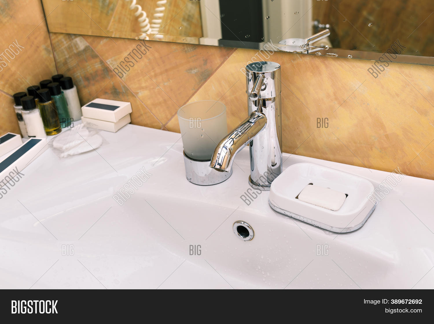 Modern Faucet, Mirror Image & Photo (Free Trial) | Bigstock