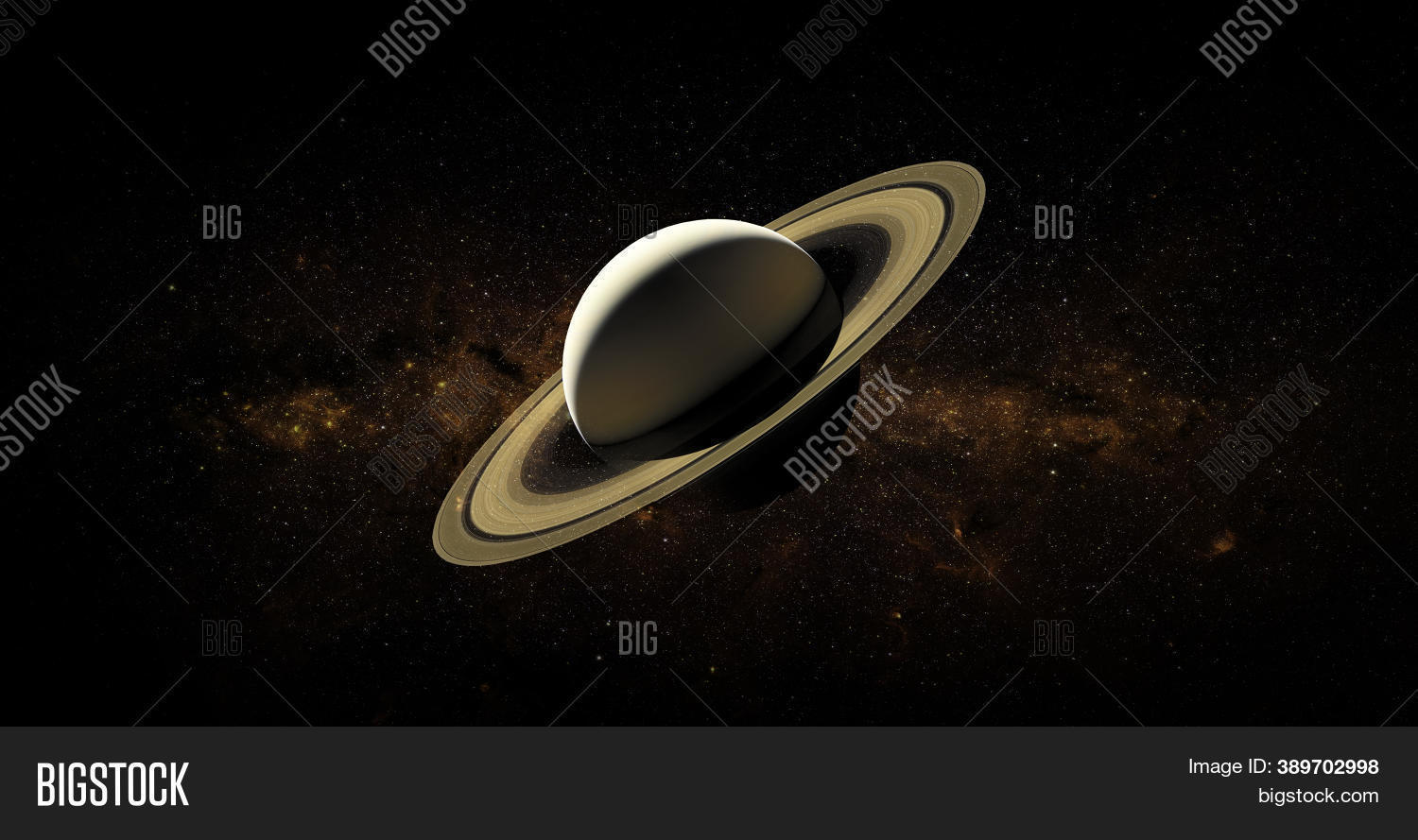 Saturn On Space Image & Photo (Free Trial) | Bigstock