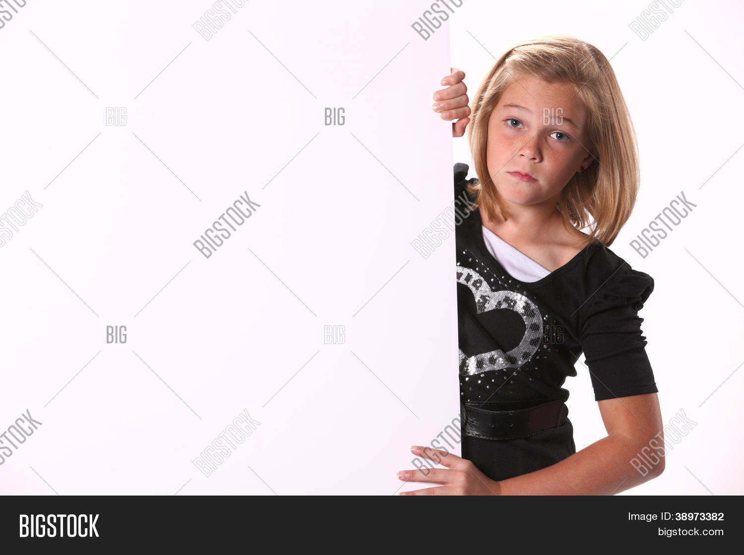Sad Preteen Girl Image And Photo Free Trial Bigstock 0101