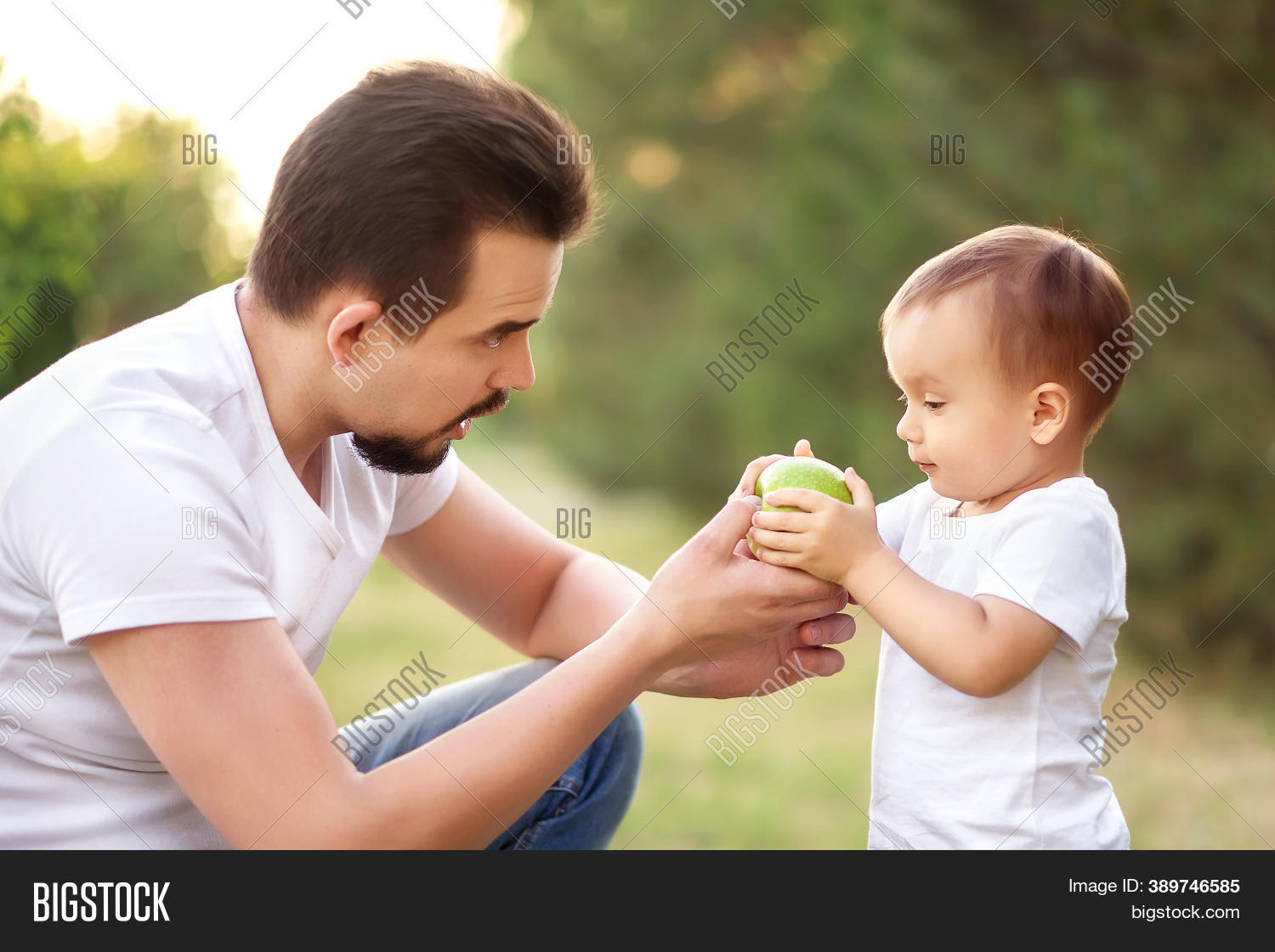 Father Giving Big Image & Photo (Free Trial) | Bigstock