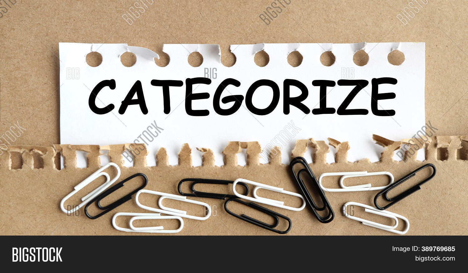 Categorize, Text On Image & Photo (Free Trial) | Bigstock