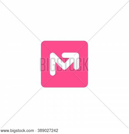 Bold Letter M Logo Vector & Photo (Free Trial) | Bigstock