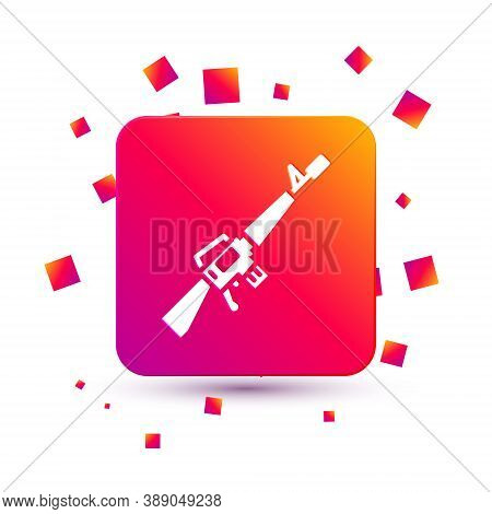 White M16a1 Rifle Vector & Photo (Free Trial) | Bigstock