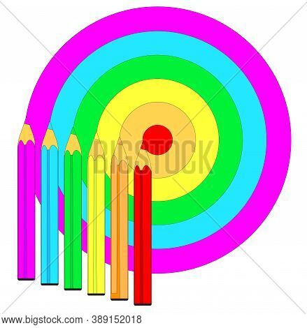 Full Circle Rainbow Vector & Photo (Free Trial) | Bigstock