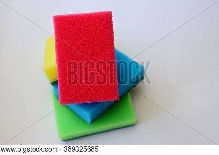 Multi-colored Sponges Image & Photo (Free Trial) | Bigstock