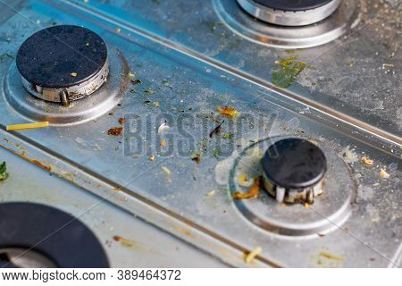 Dirty Gas Stove Top Image & Photo (Free Trial) | Bigstock