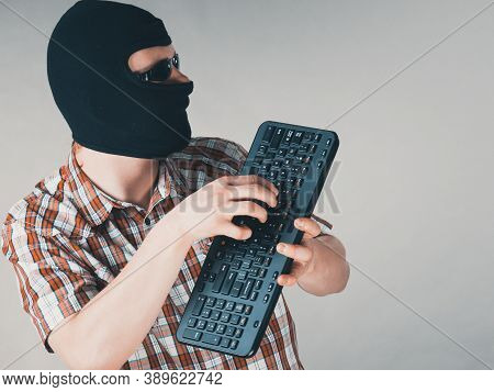 Crazy Hacker Man. Image & Photo (Free Trial) | Bigstock