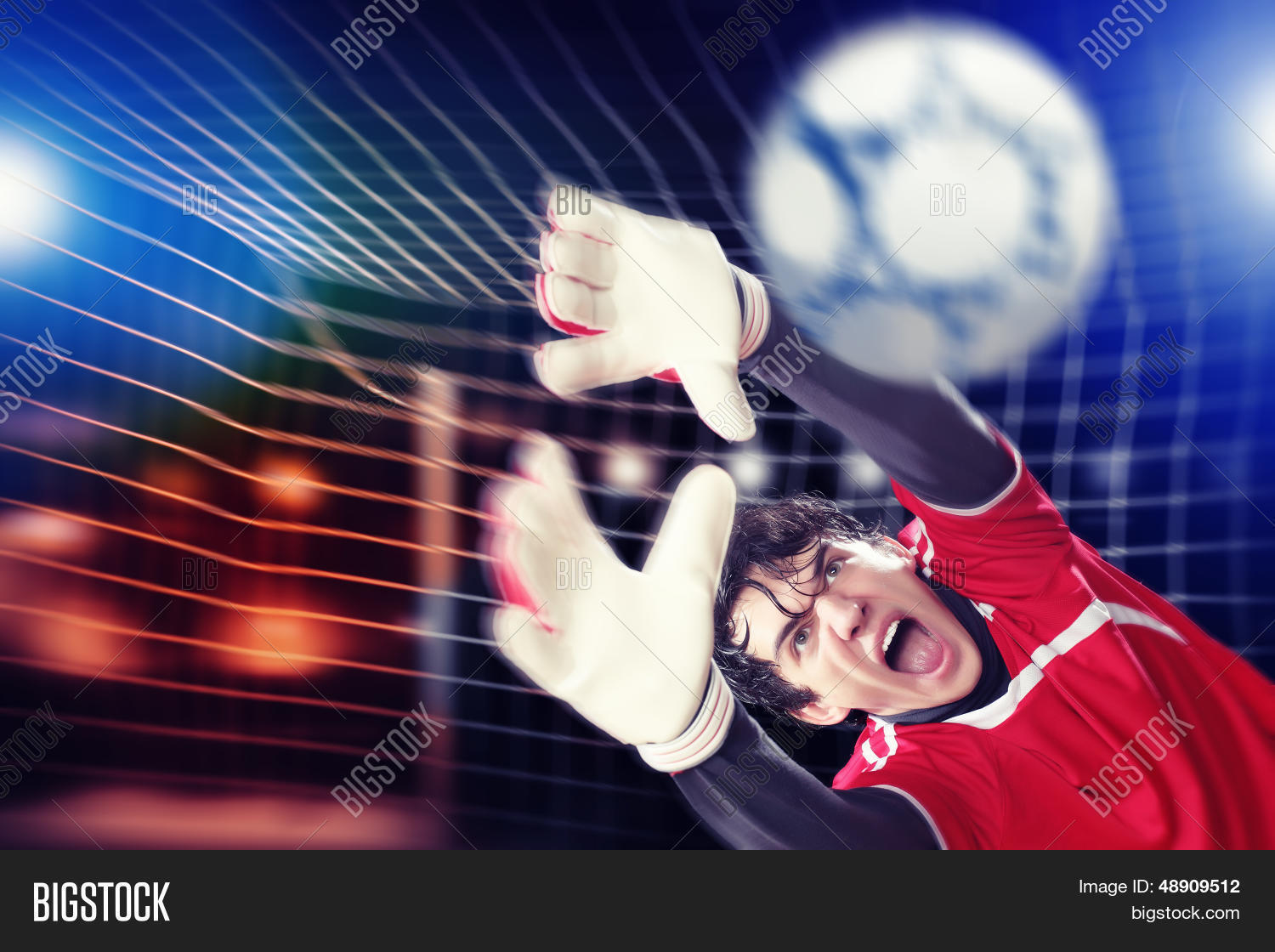 Goalkeeper Catches Image & Photo (Free Trial) | Bigstock