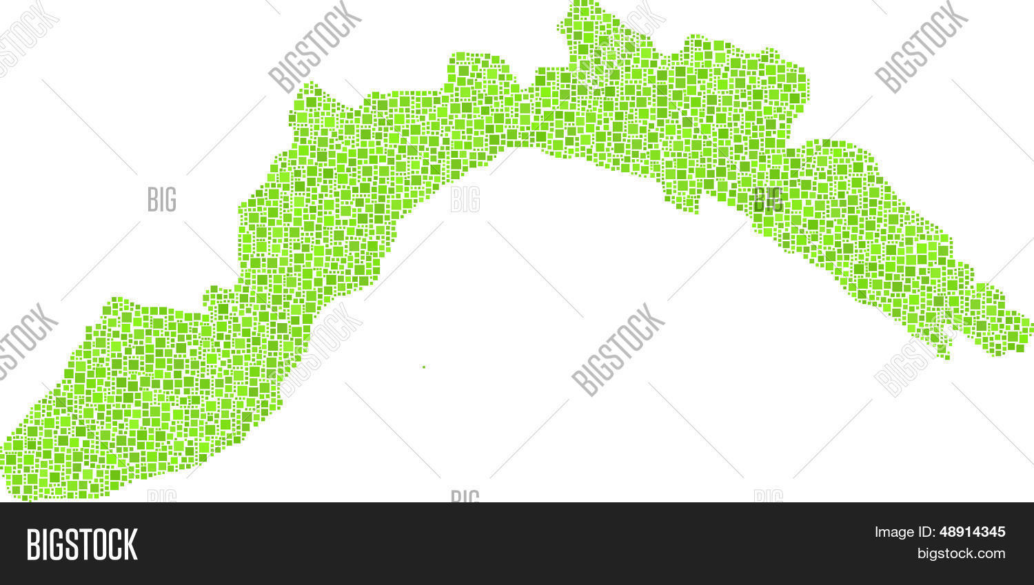 Isolated Map Liguria Vector & Photo (Free Trial) | Bigstock