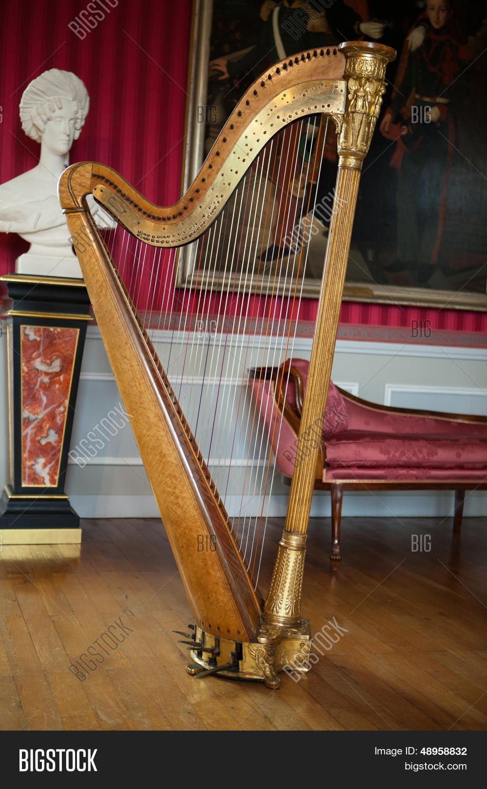 Ancient Harp Stylish Image & Photo (Free Trial) | Bigstock