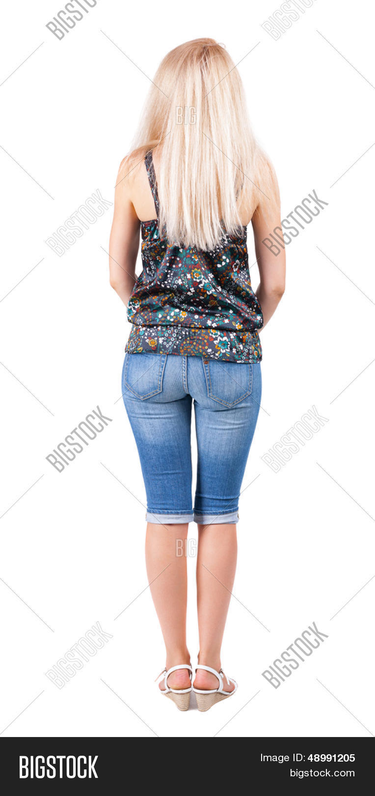 Back View Standing Image & Photo (Free Trial) | Bigstock