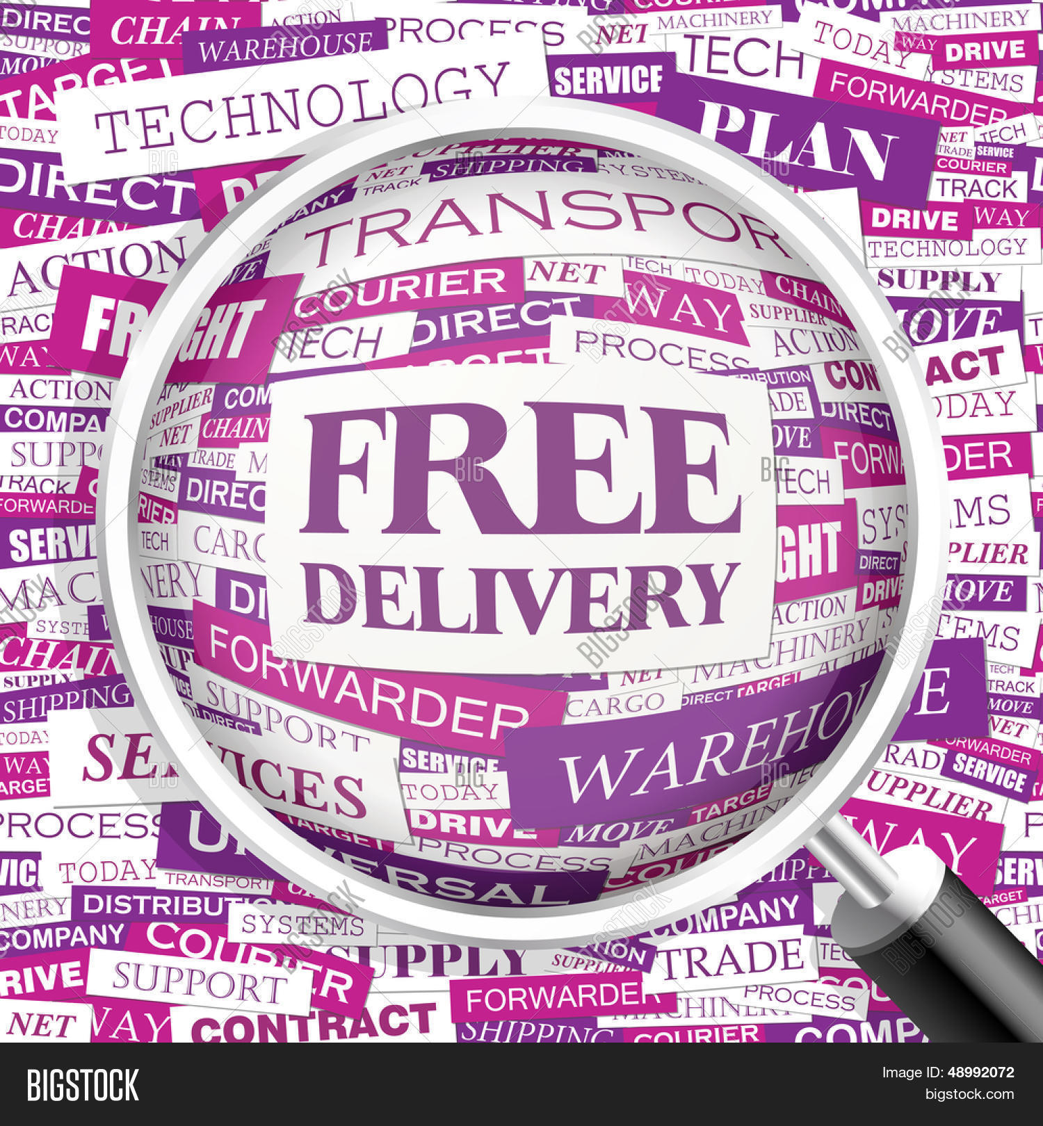 FREE DELIVERY. Vector & Photo (Free Trial) | Bigstock