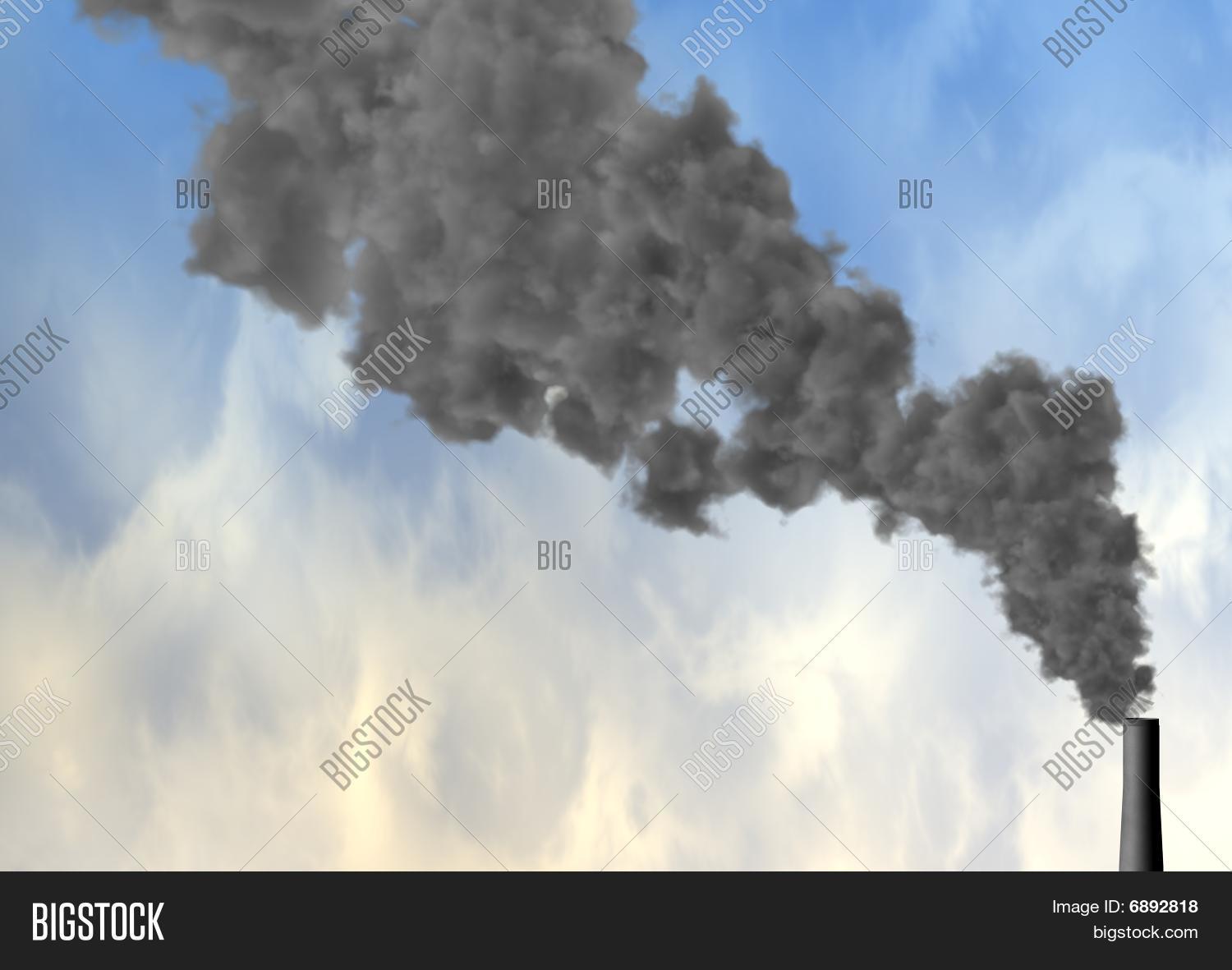 Chimney Spewing Smoke Image & Photo (Free Trial) | Bigstock