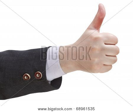 Thumbs- Sign - Hand Image & Photo (Free Trial) | Bigstock