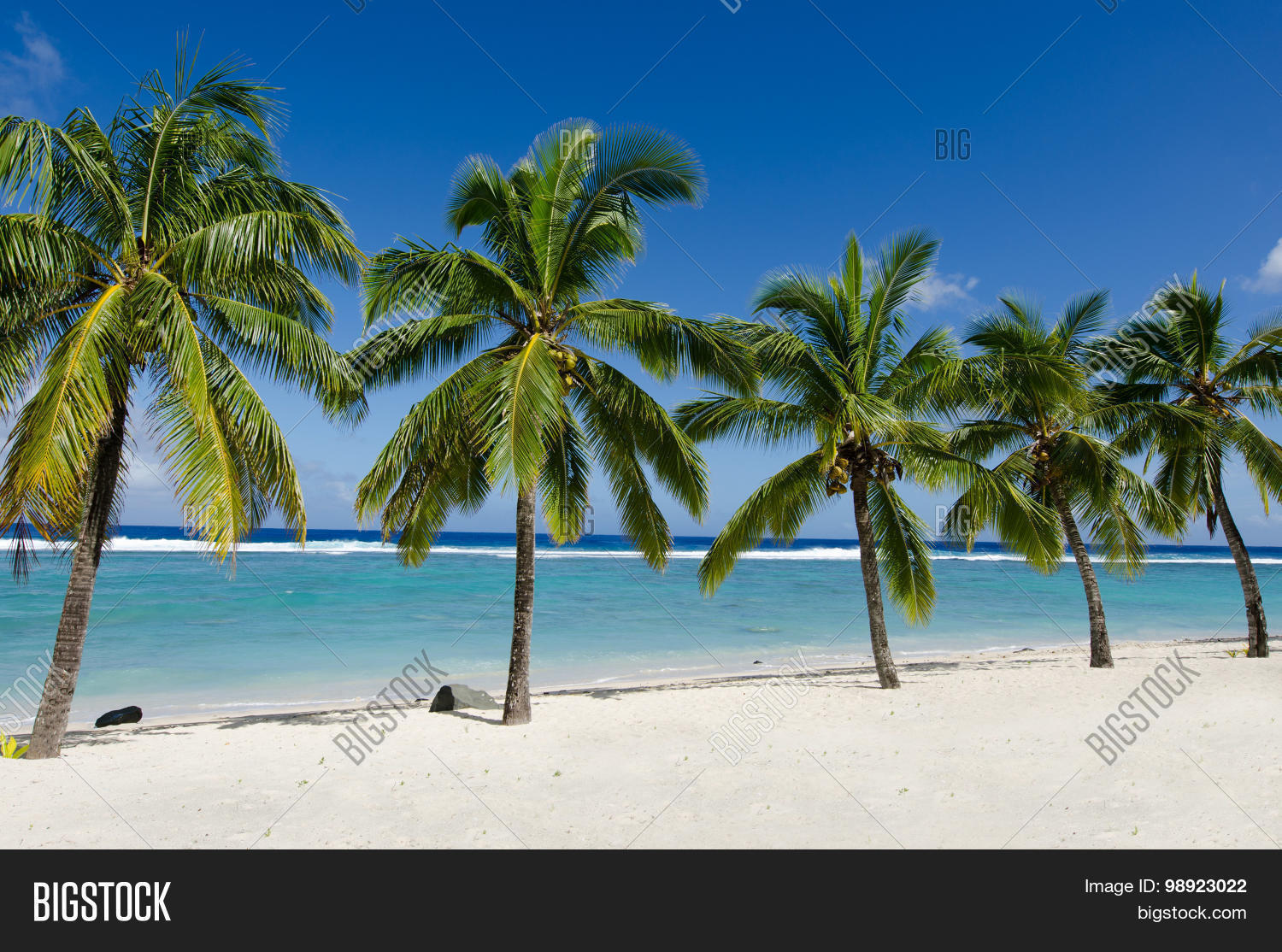 Titikaveka Beach Image & Photo (Free Trial) | Bigstock