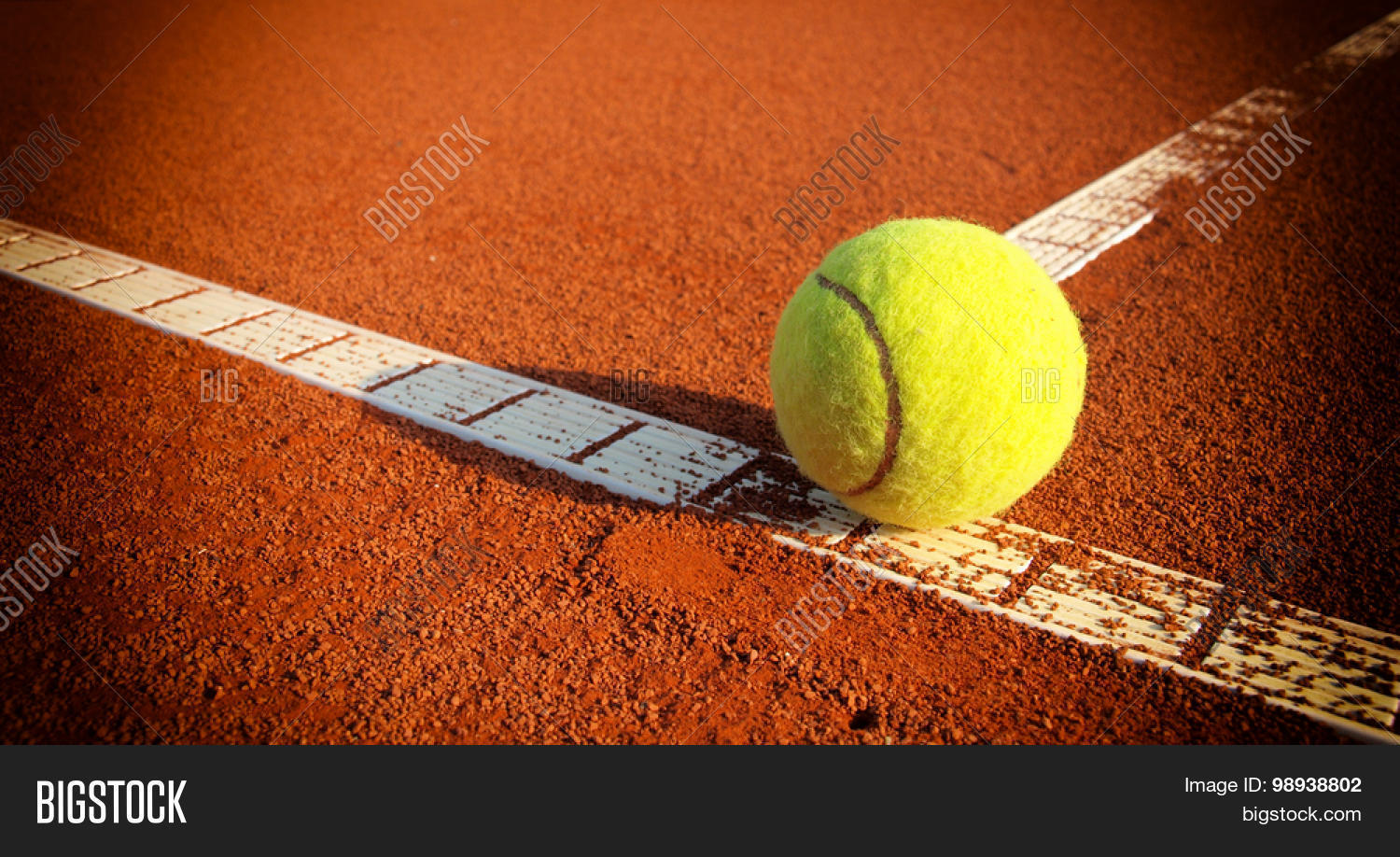 Tennis Balls On Tennis Image & Photo (Free Trial) | Bigstock