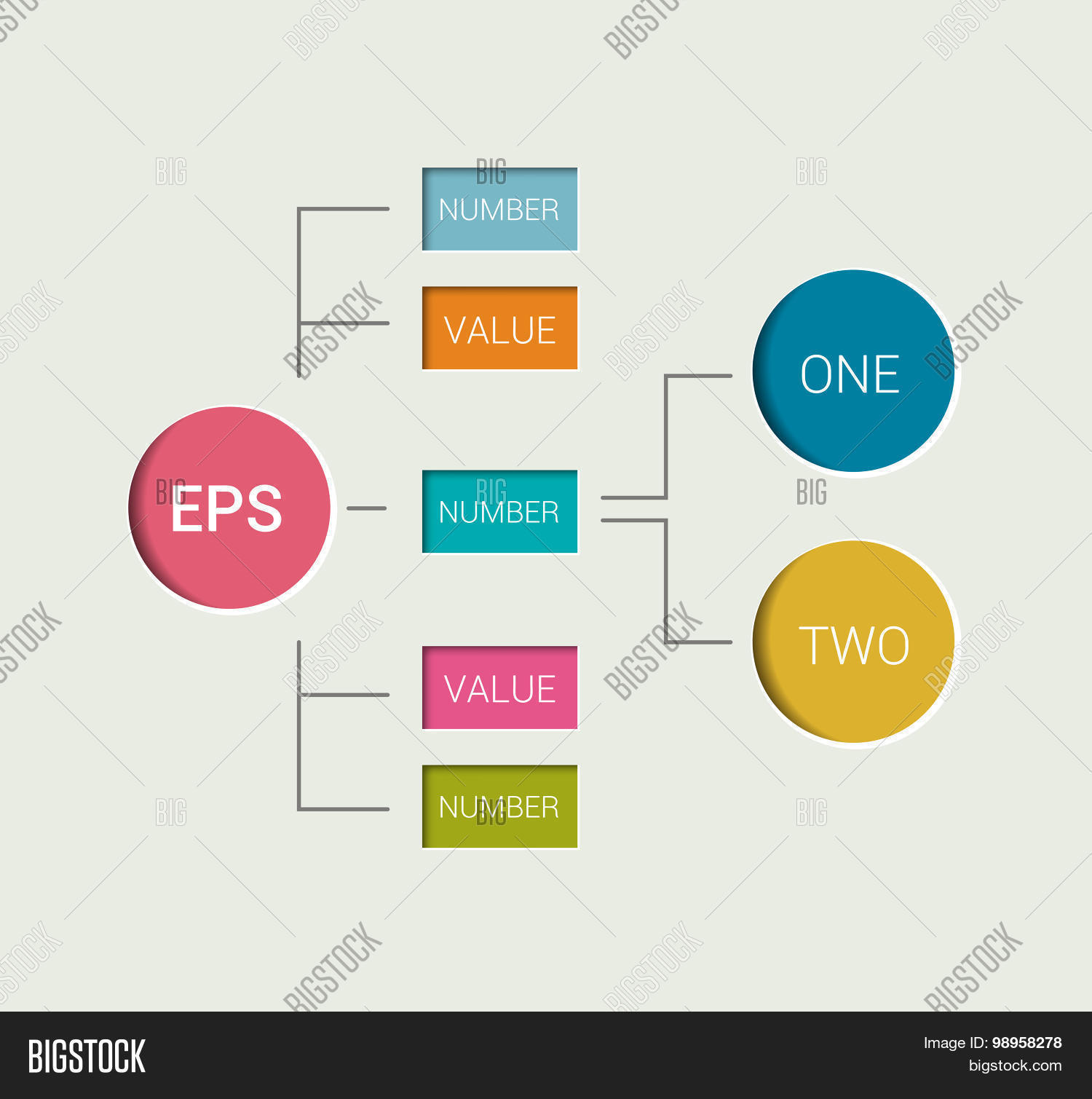 Flowchart Infographic Vector & Photo (Free Trial) | Bigstock