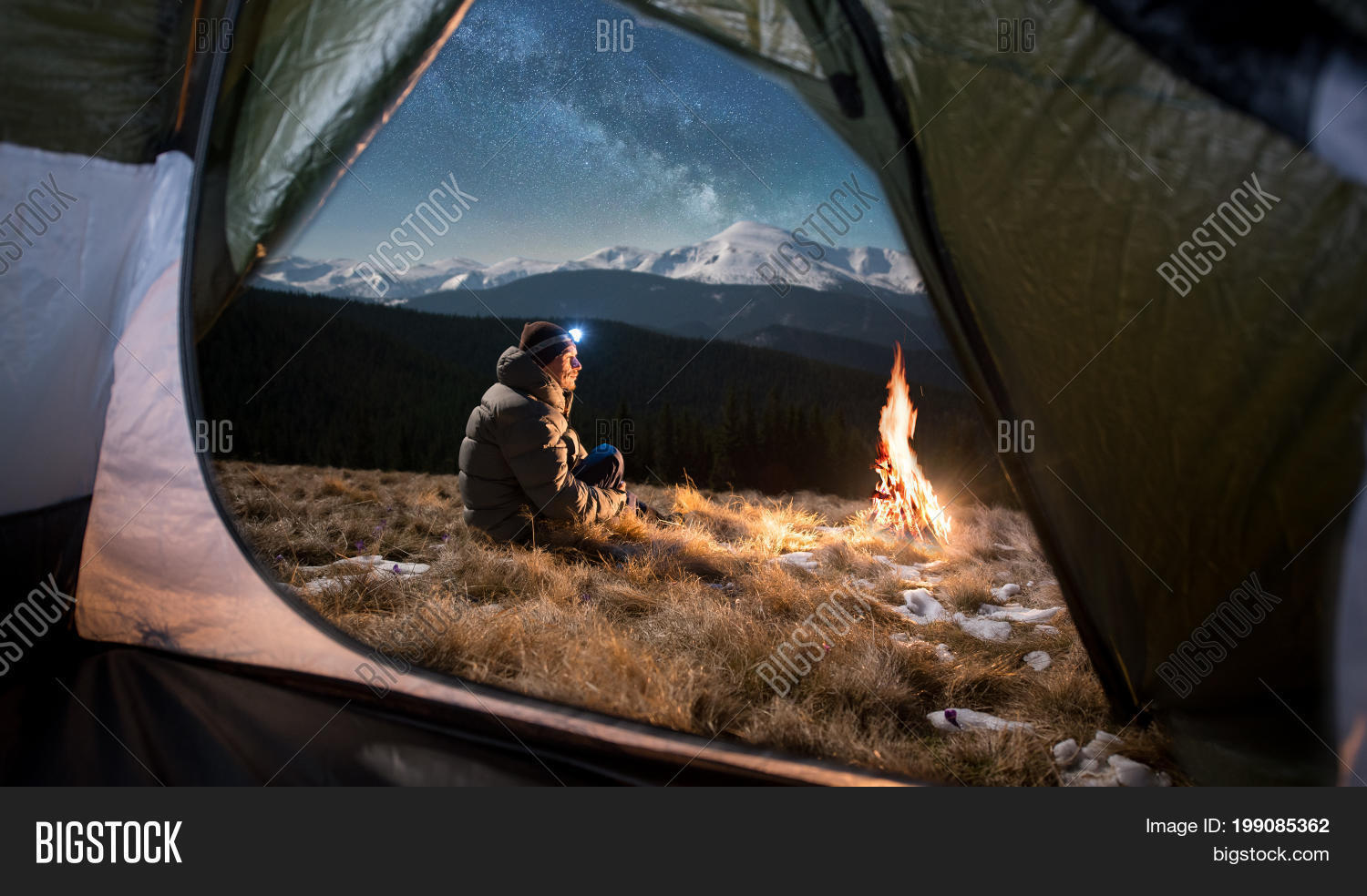 View Inside Tent On Image & Photo (Free Trial) | Bigstock