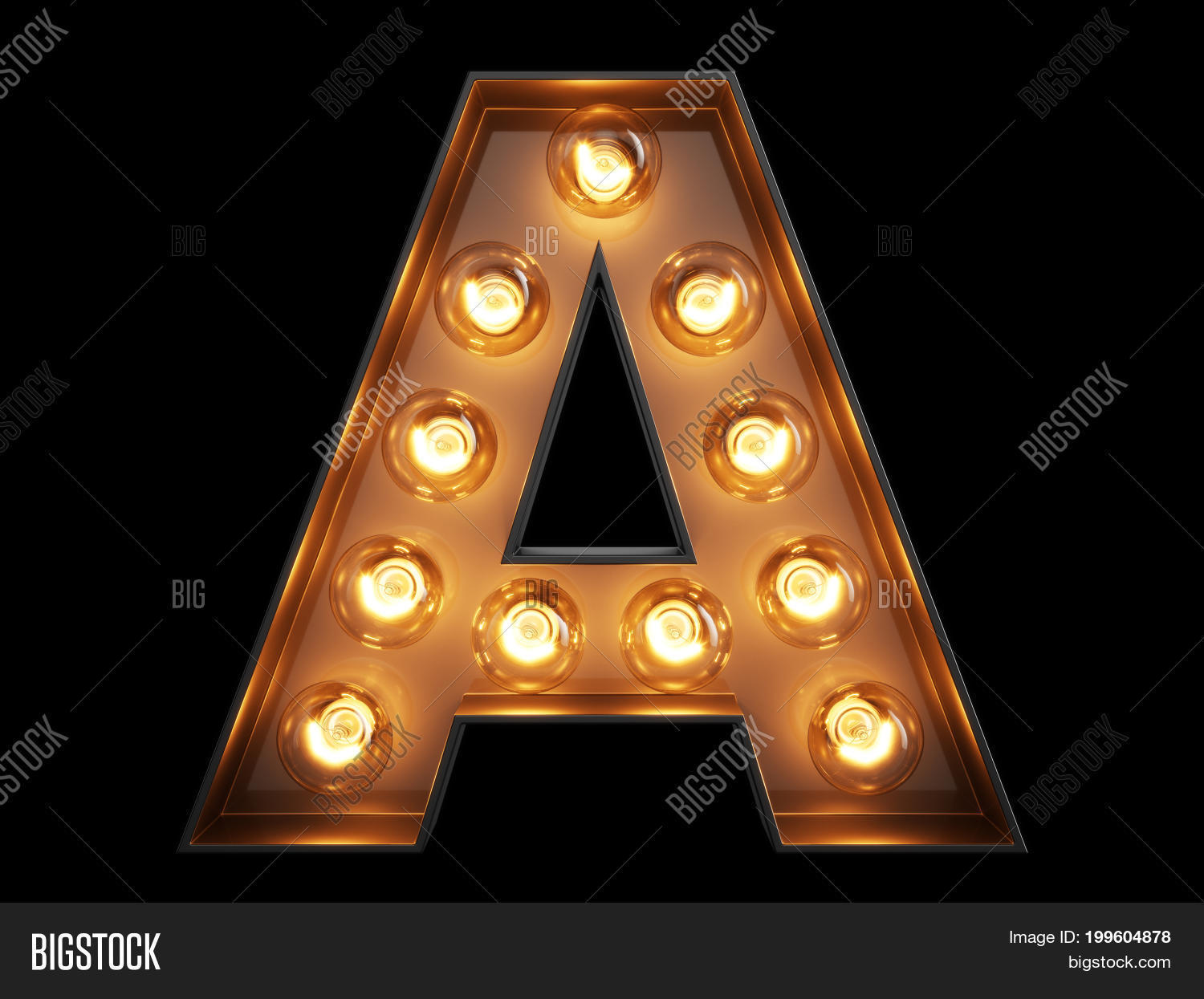 Light Bulb Alphabet Image & Photo (Free Trial) | Bigstock