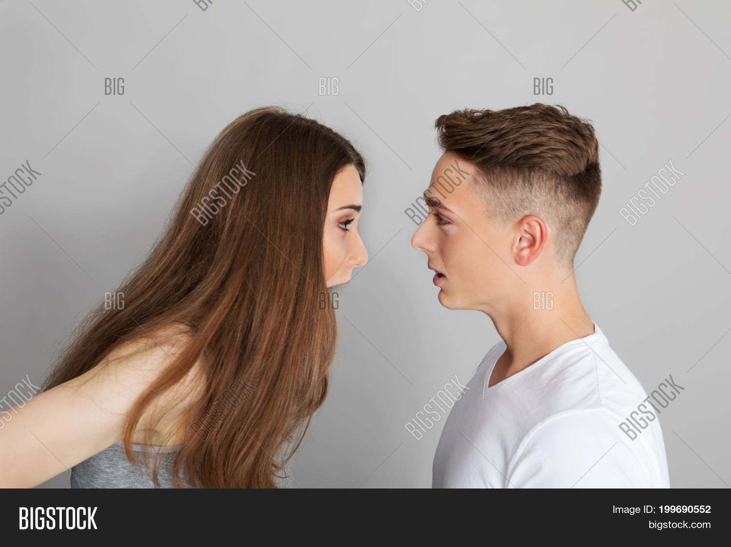 Two Teenagers Have Image & Photo (Free Trial) | Bigstock