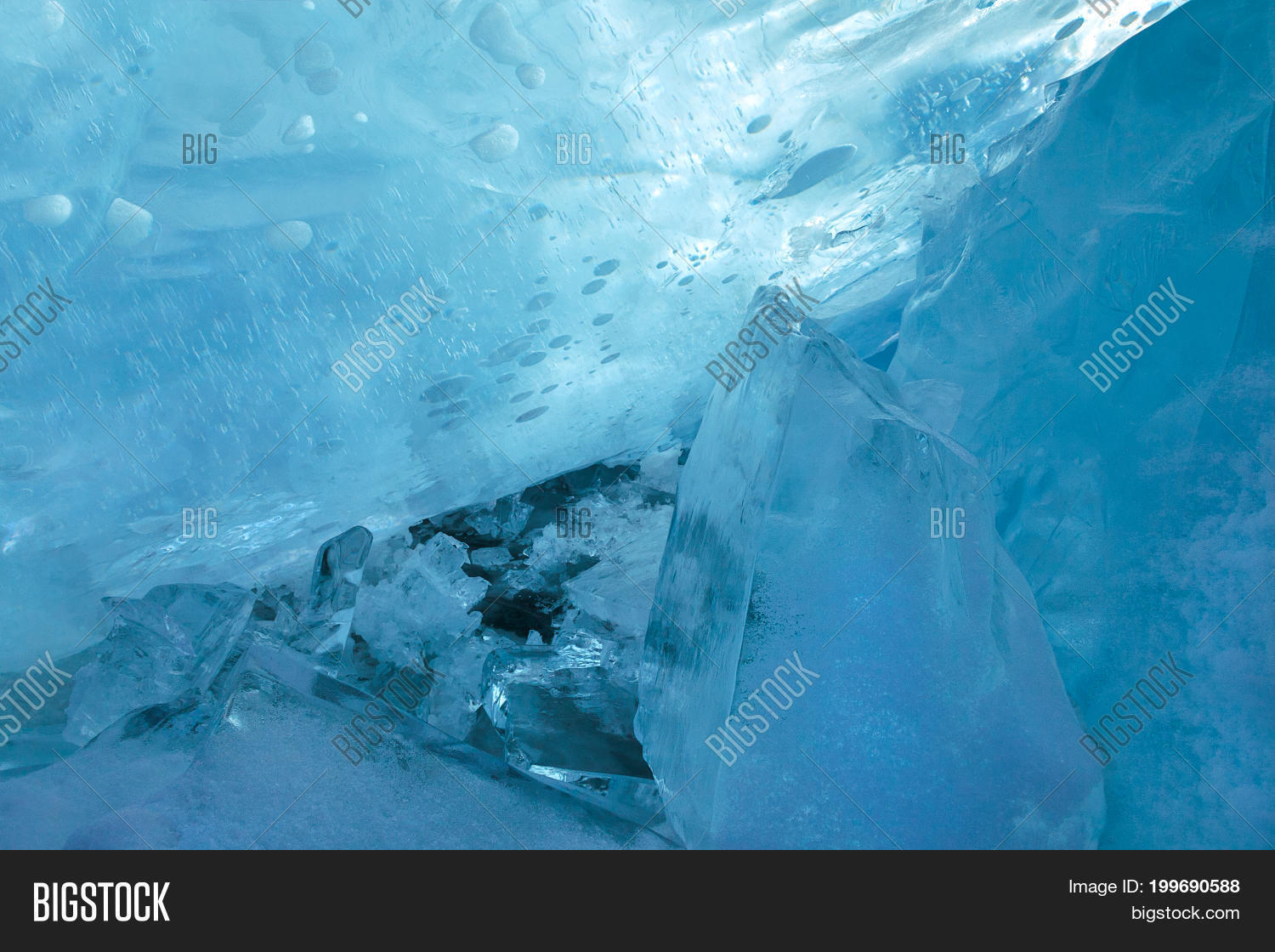 Clear Blue Ice Blocks Image & Photo (Free Trial) | Bigstock